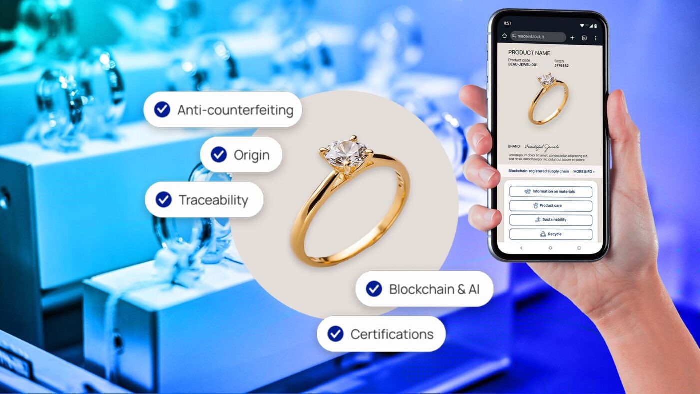 Jewels Digital Product Passport - EZ Lab Blockchain Solutions