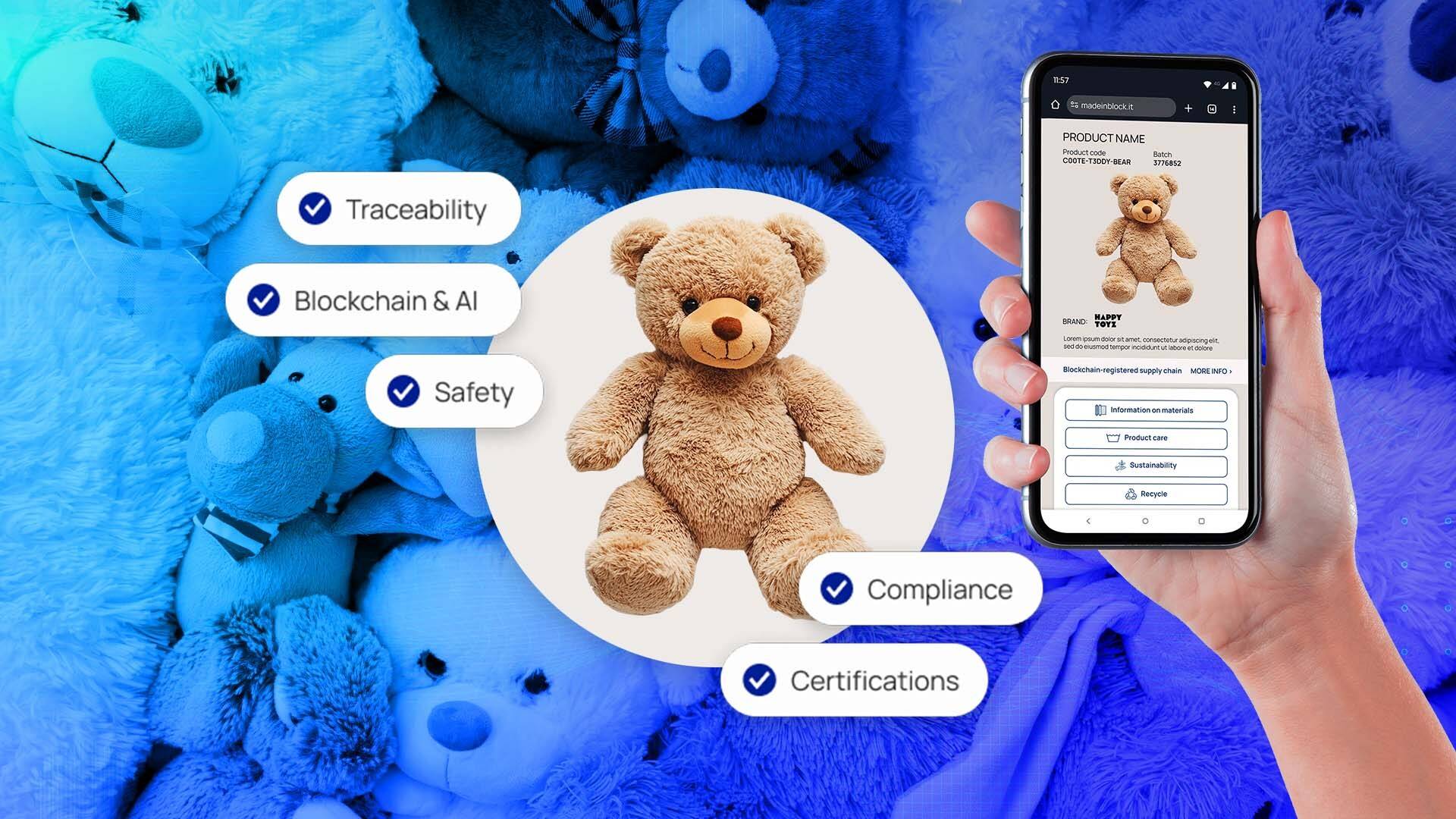 Digital Product Passport Toys - EZ Lab Blockchain Solutions